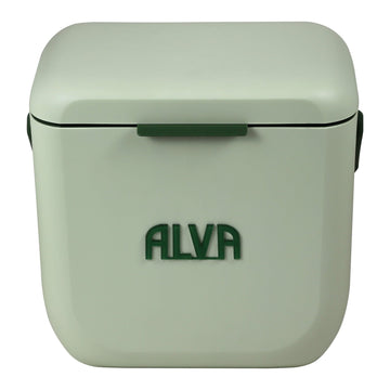 10L Cooler Box - Midnight Blue with Leather Strap | Alva