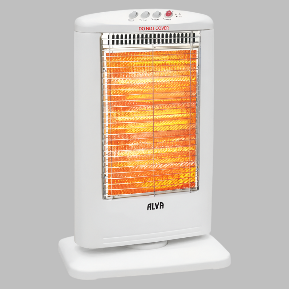 ALVA - ELECTRIC INFRARED HEATER W/TELESCOPIC STAND & REMOTE CONTROL