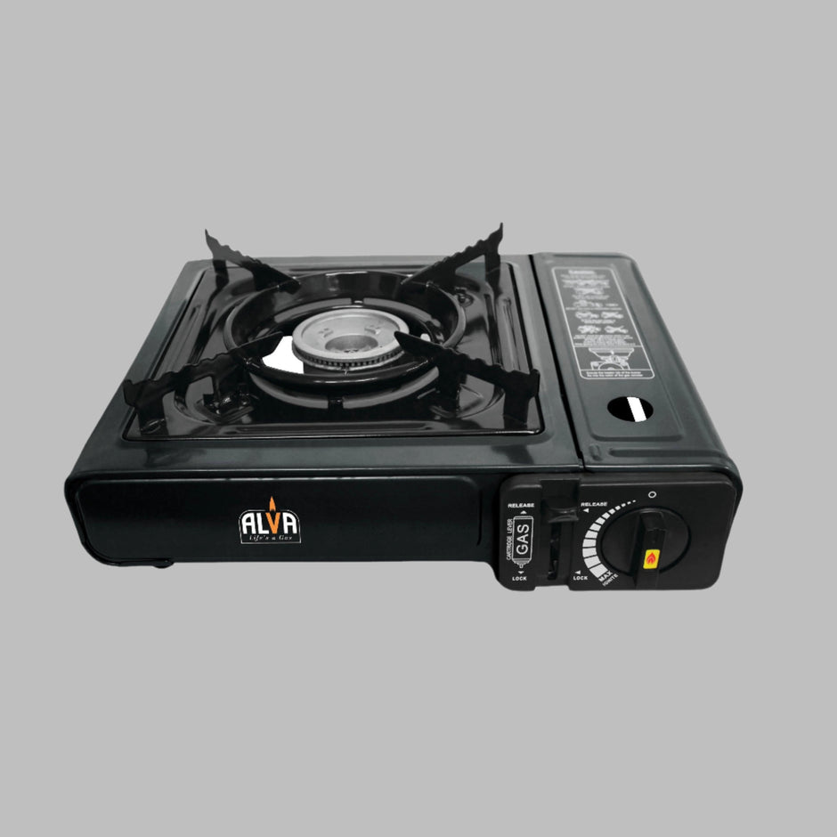ALVA - 1-BURNER STAINLESS STEEL GAS STOVE