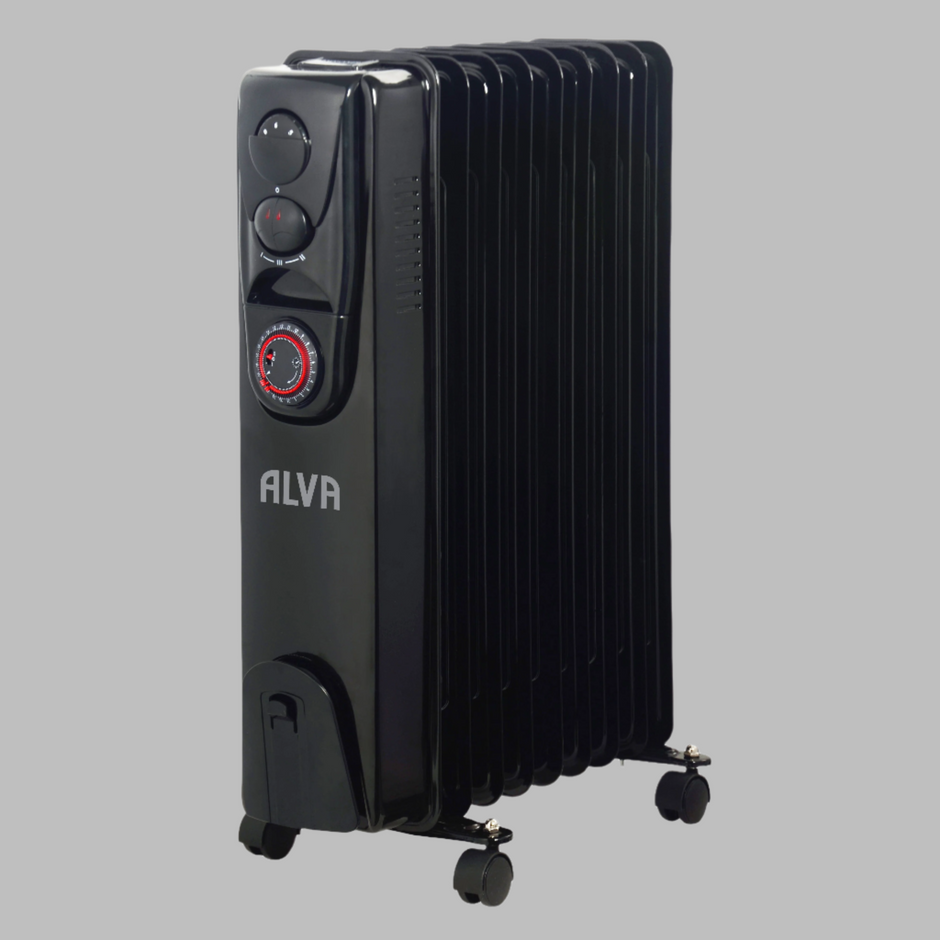 ALVA - ELECTRIC CONVECTION HEATER - METALLIC GREY
