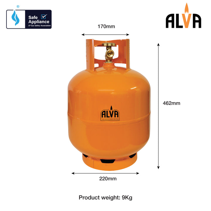 Gas Cylinders & Gas Canisters | ALVA
