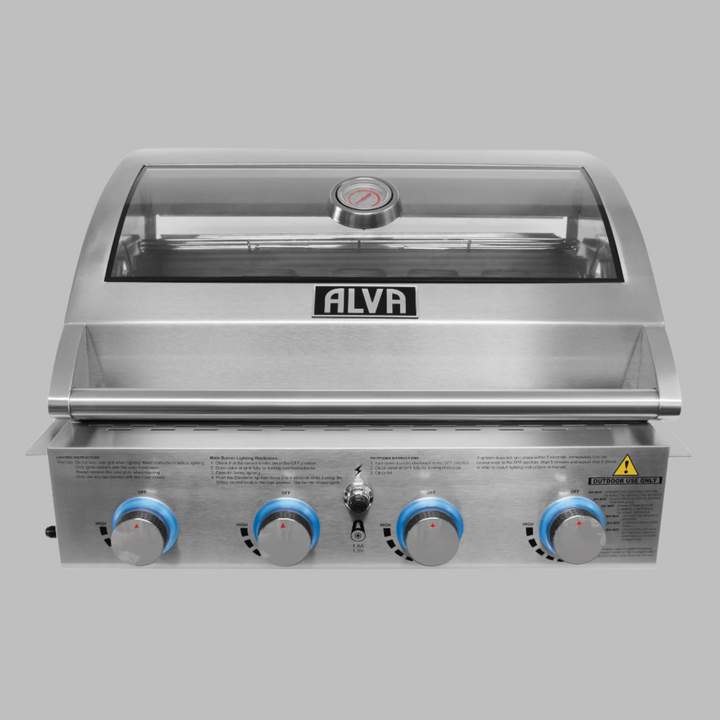 ALVA - MONDO 2-BURNER GAS BBQ & CART
